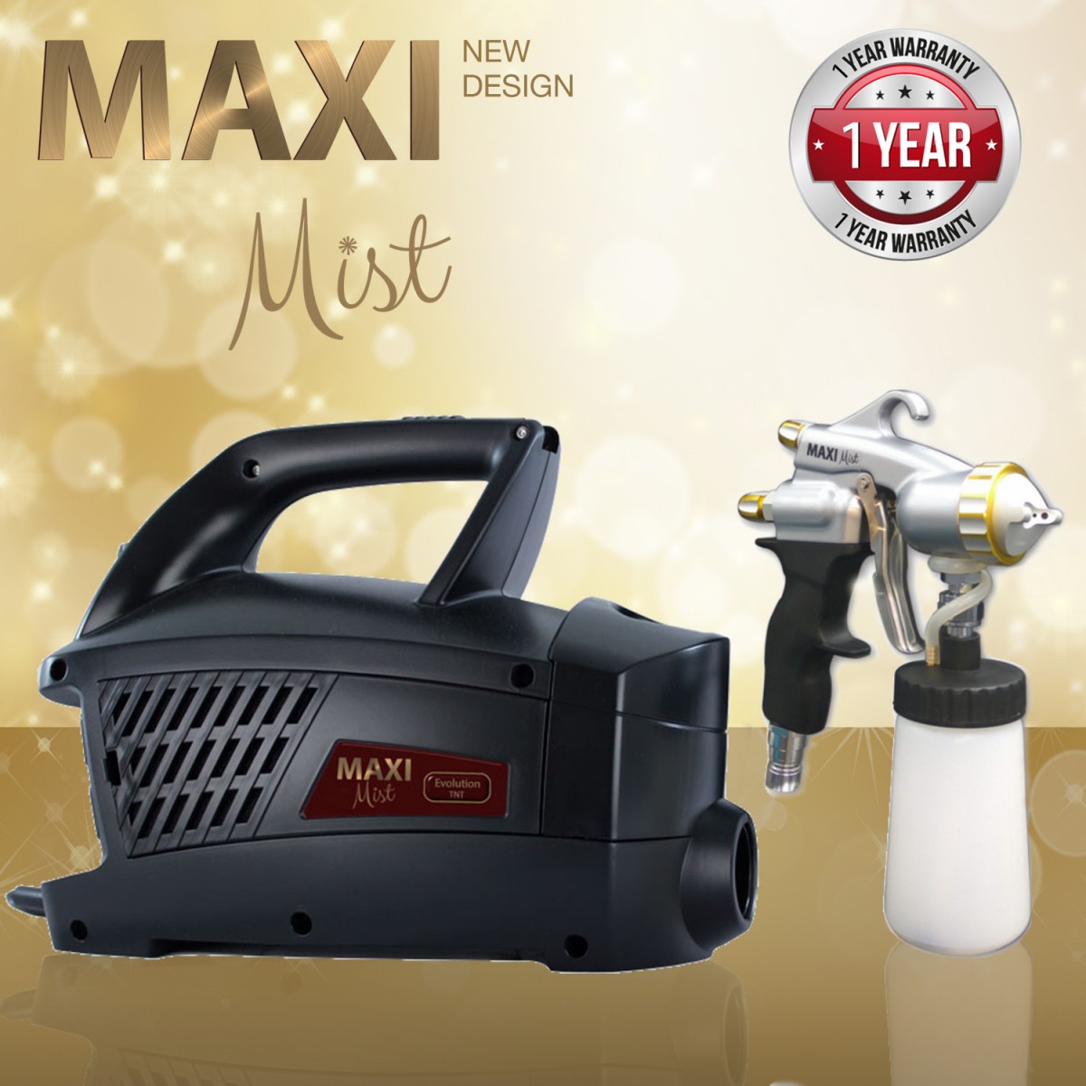 MaxiMist™ Evolution PRO & Tanning Essentials™Turbo Twister Tower ...